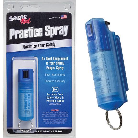 Security Equipment Corporation SABRE PEPPER SPRAY .54 OZ PRACTICE CANI ...
