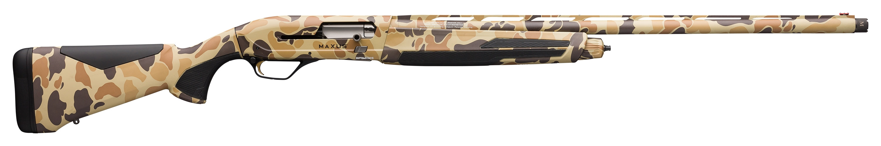 Browning Maxus II Vintage Tan 12 Gauge – Christian Vigilant